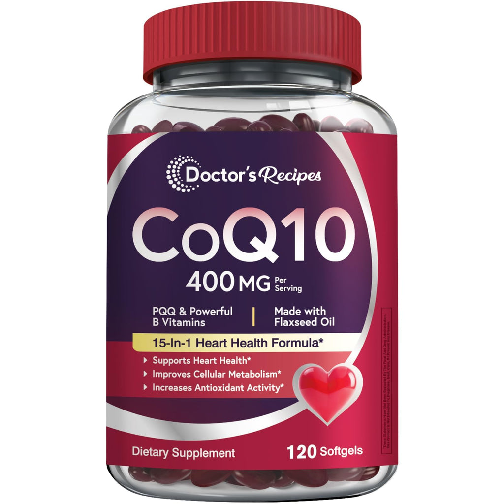 Doctor's Recipes CoQ10 400 mg softgels