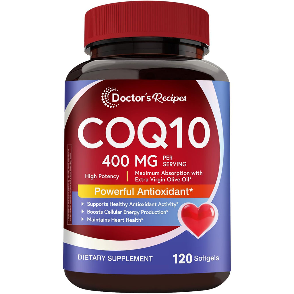 Doctor's Recipes CoQ10 400 mg softgels