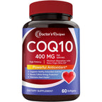 Doctor's Recipes CoQ10 softgels for energy