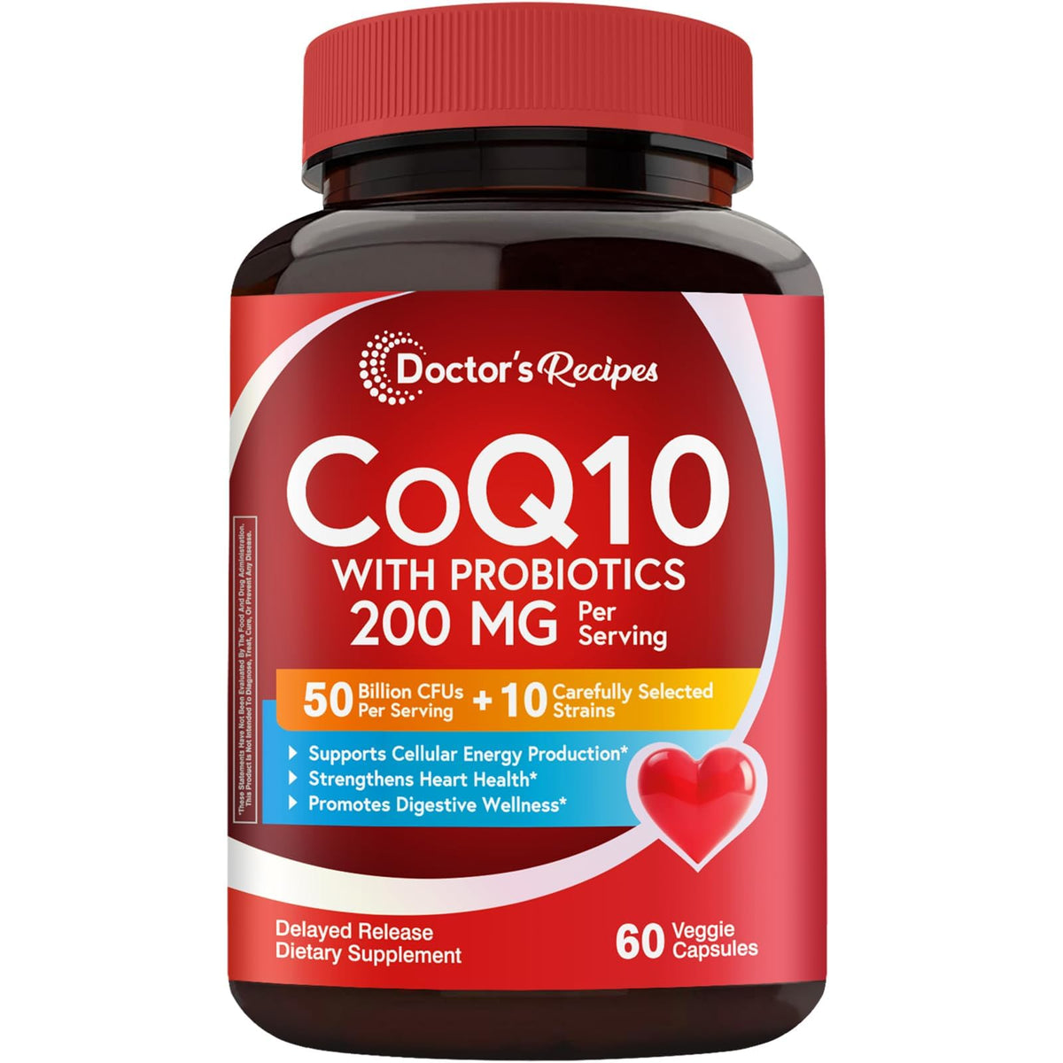 Doctor's Recipes CoQ10 vegan capsules