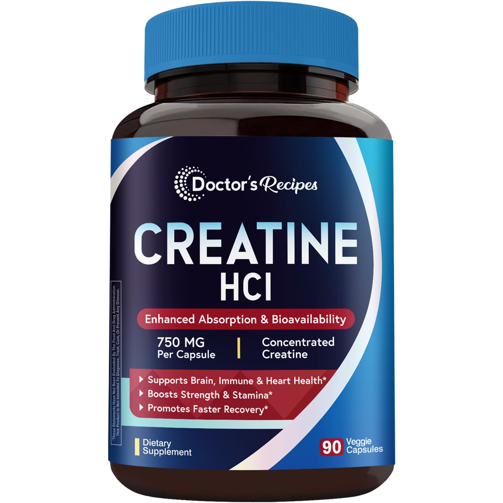 Doctor's Recipes creatine HCl capsules