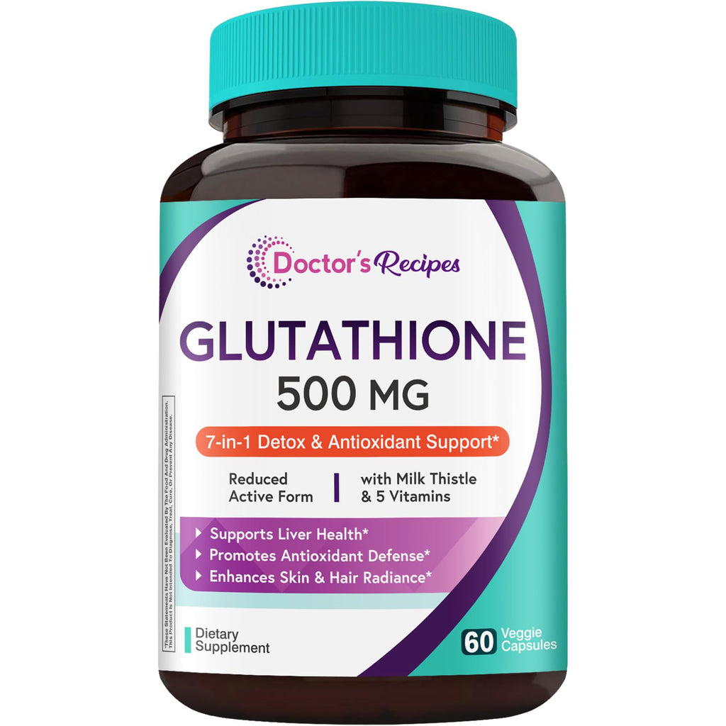 Doctor's Recipes glutathione vegan capsules