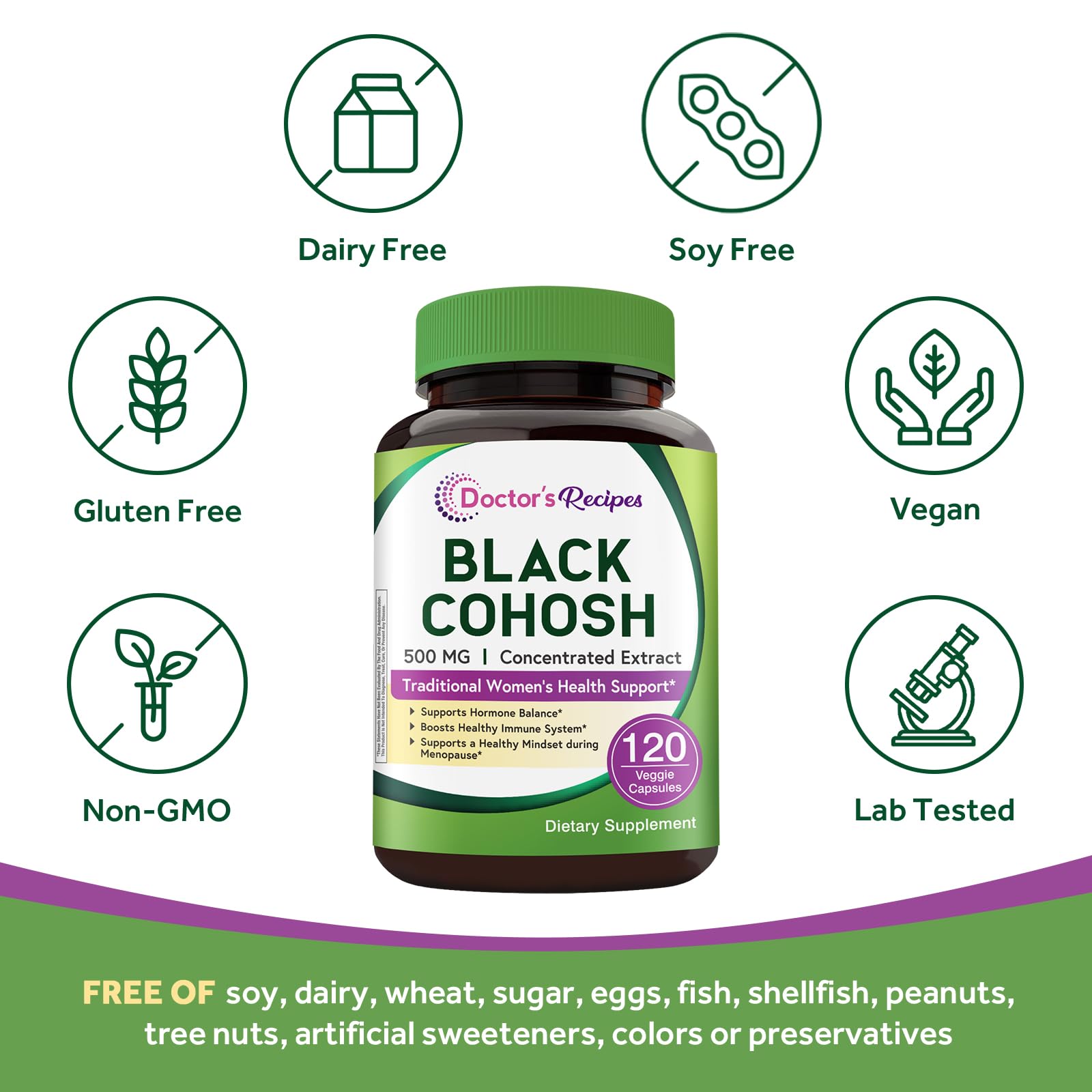 Doctor's Recipes herbal wellness capsules