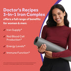 Doctor's Recipes iron for energy boost