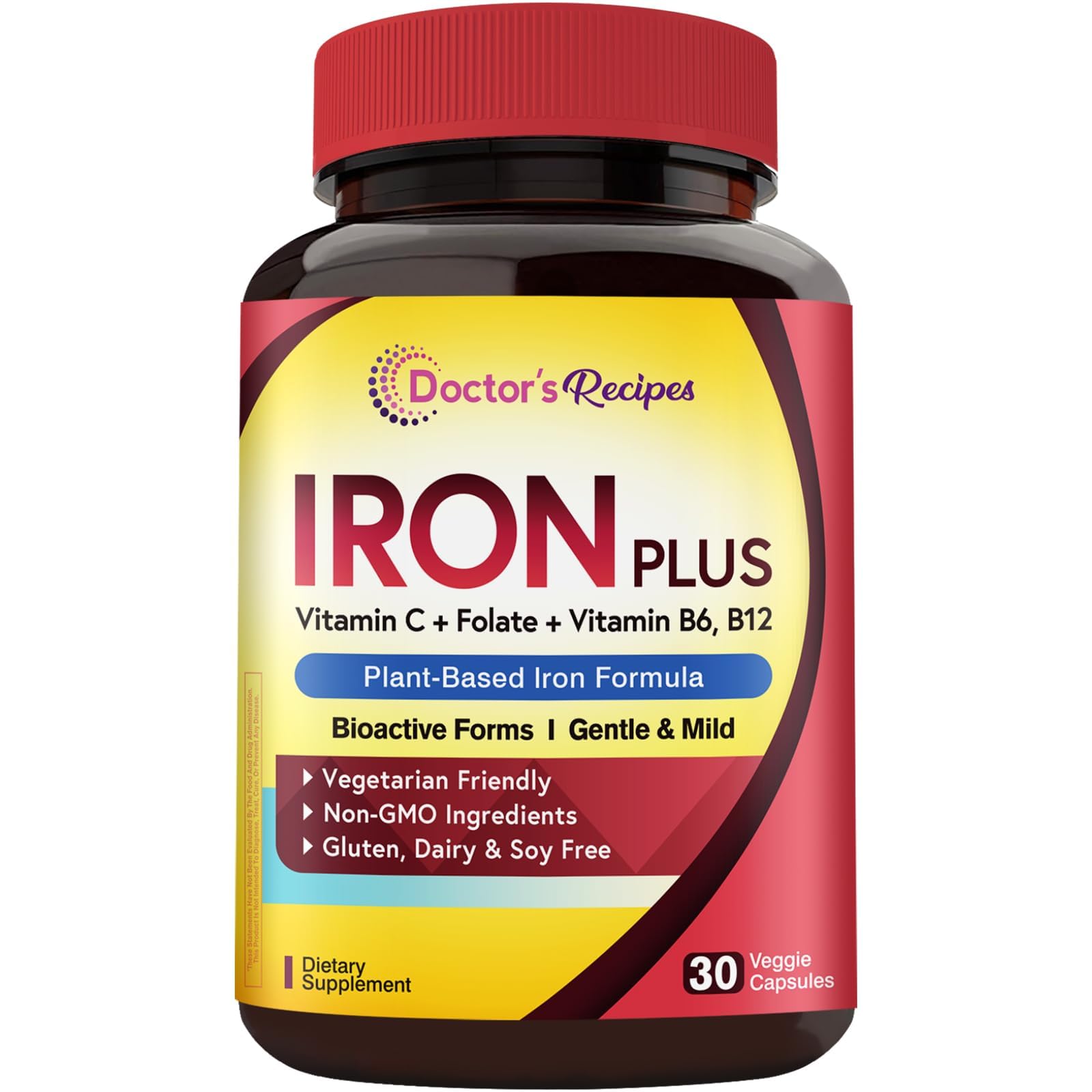 Doctor's Recipes iron supplement for energy