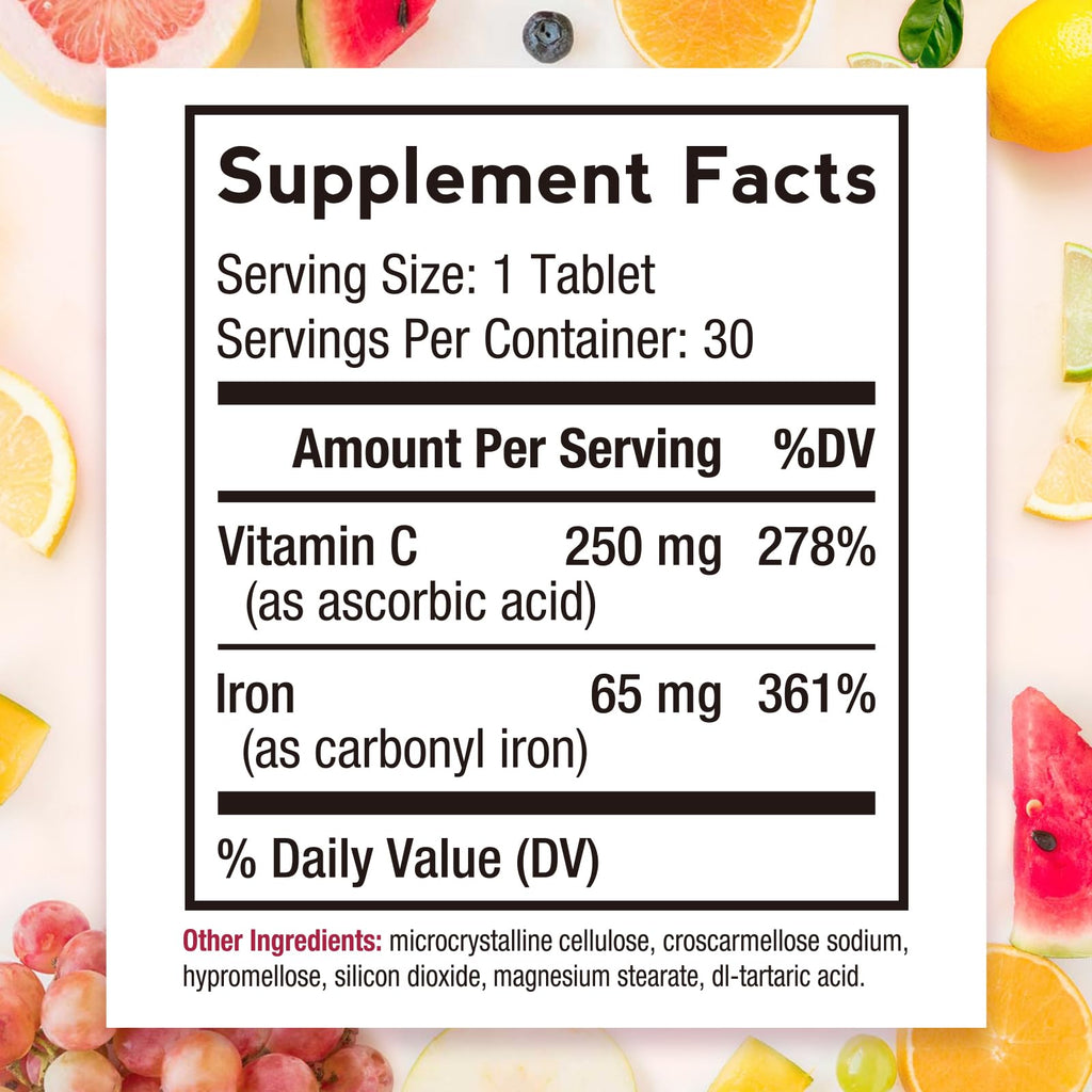 Doctor's Recipes iron with vitamin C