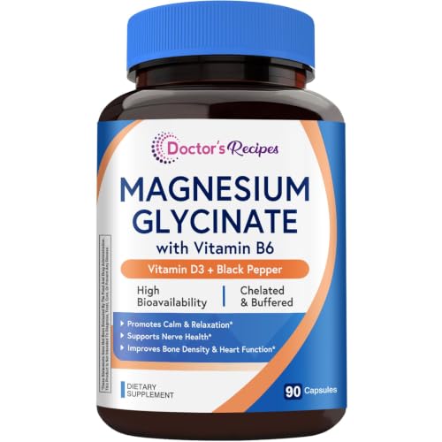 Doctor’s Recipes magnesium glycinate capsules