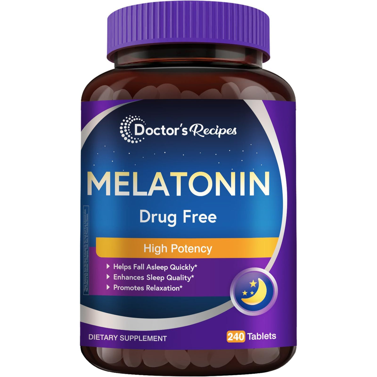 Doctor's Recipes melatonin for restful sleep