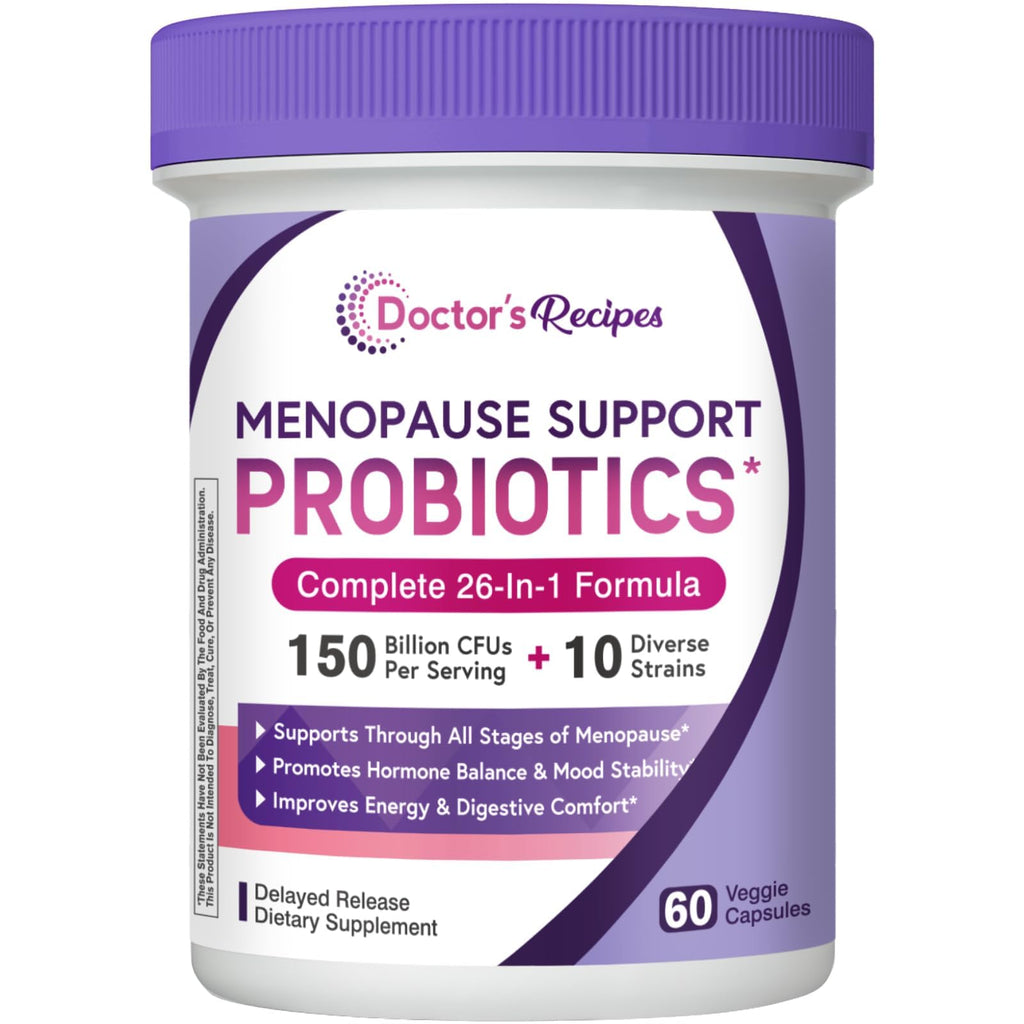 Doctor's Recipes menopause probiotics capsules