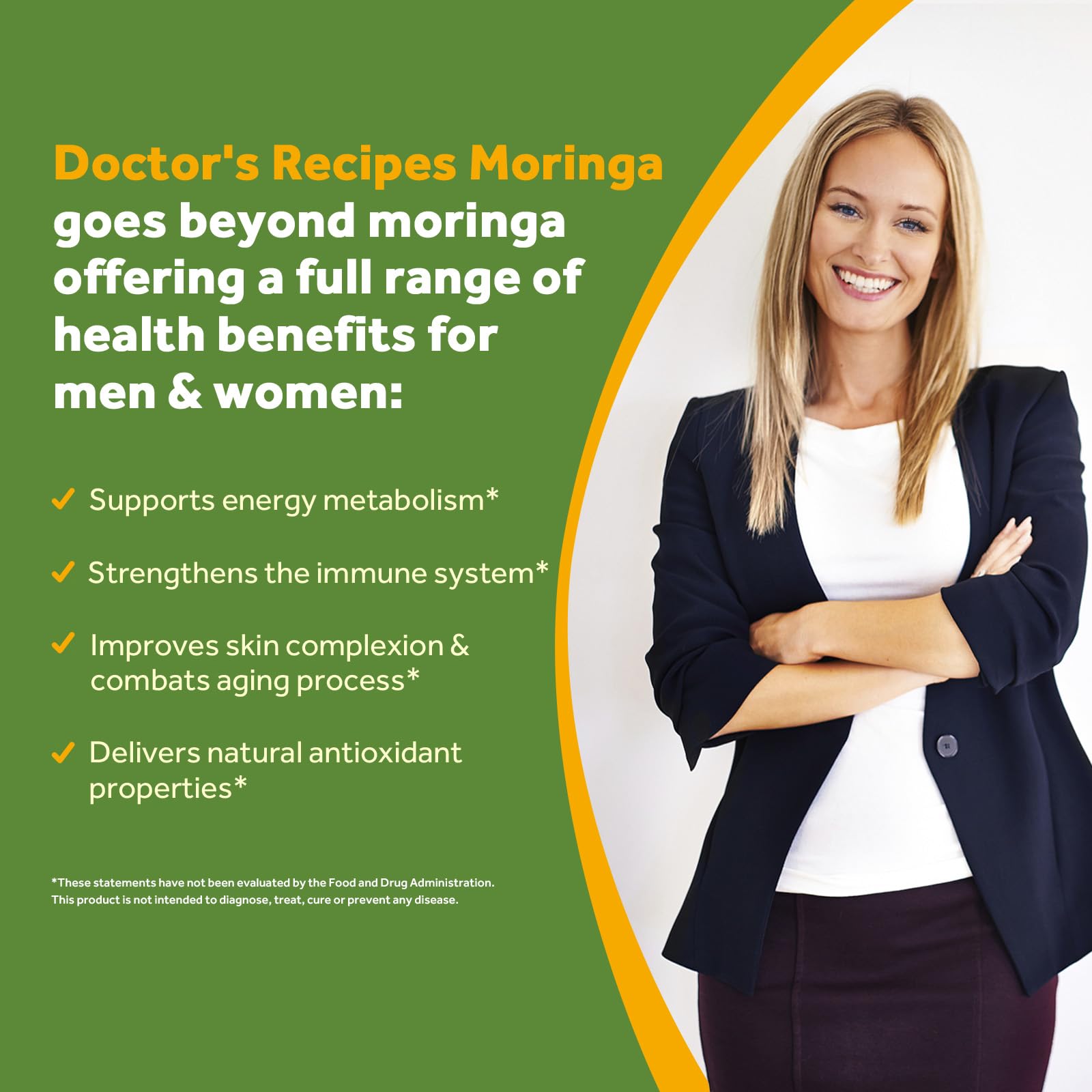 Doctor's Recipes moringa health supplement