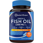 Doctor's Recipes Omega-3 fish oil benefits