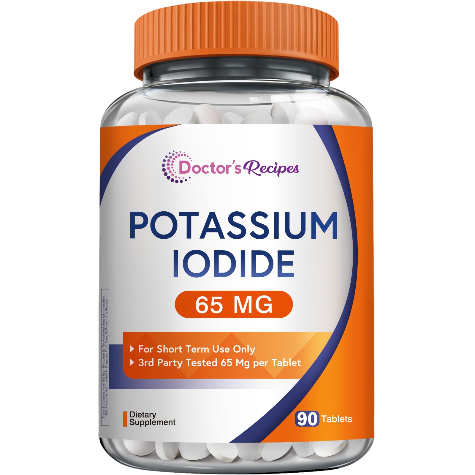 Doctor's Recipes potassium supplement tablets