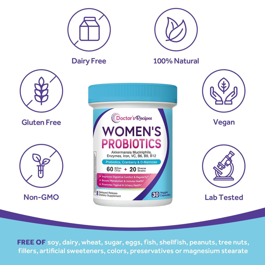 Doctor's Recipes probiotics for daily wellness