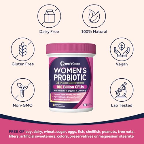 Doctor's Recipes probiotics for gut balance