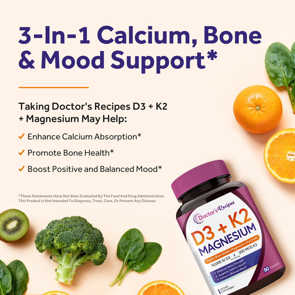 Doctor's Recipes vitamin D for energy