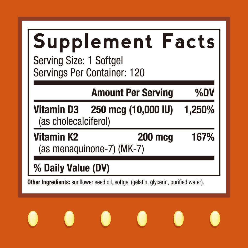 Doctor's Recipes vitamin D softgels
