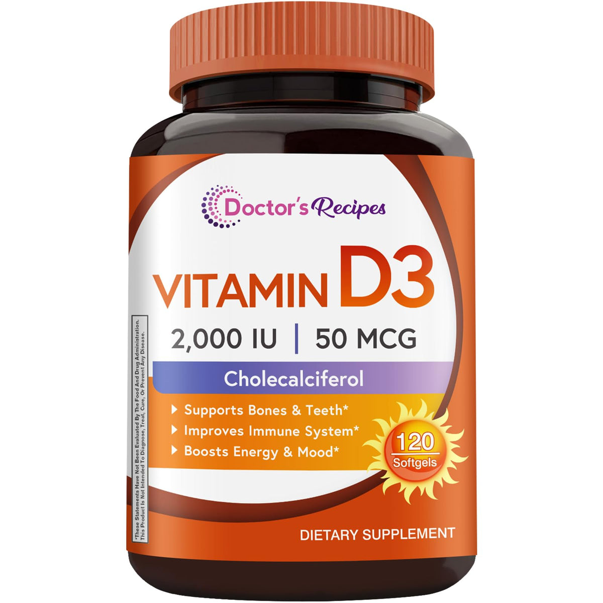 Doctor's Recipes Vitamin D3 softgels