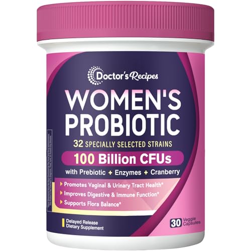 Doctor's Recipes women's probiotics capsules