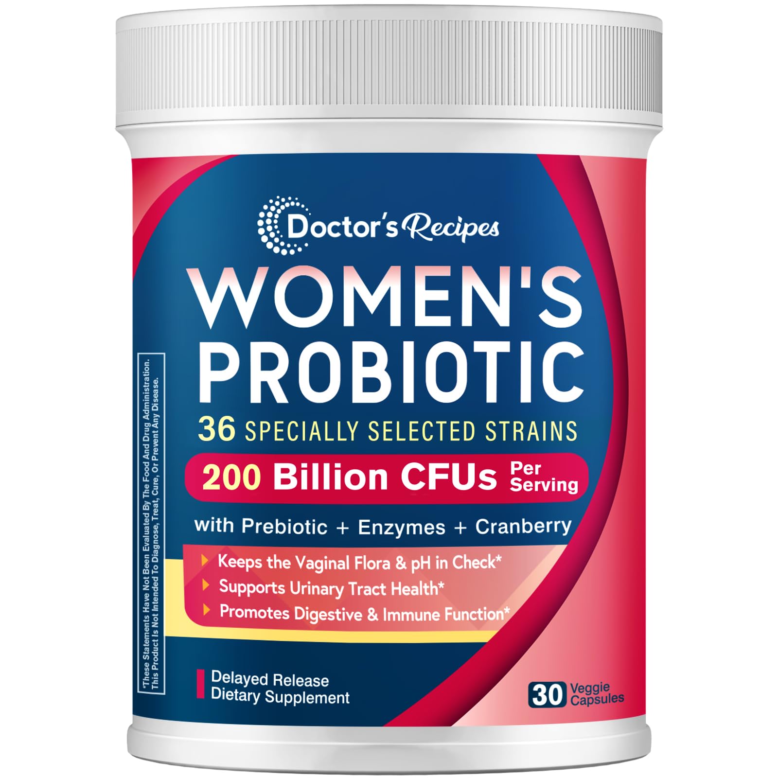 Doctor's Recipes women's probiotics capsules