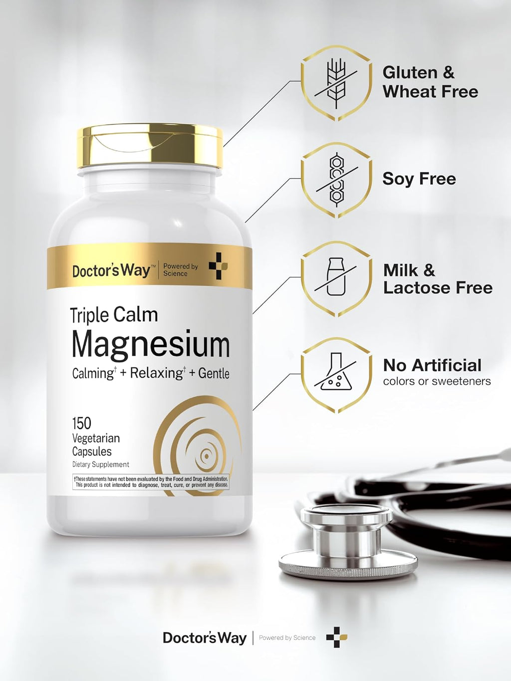 Doctor's Way magnesium capsules for relaxation