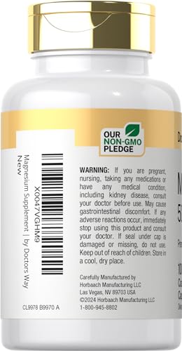 Doctor's Way magnesium for daily vitality