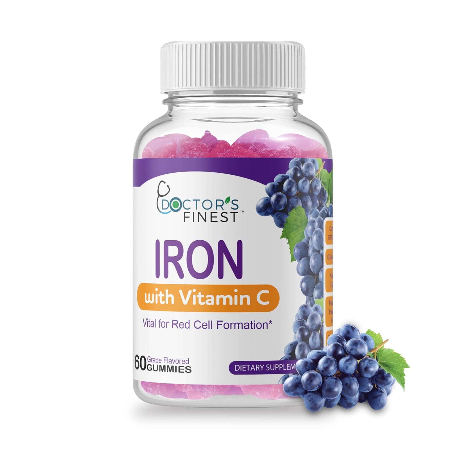 Doctors Orders Iron gummies for energy