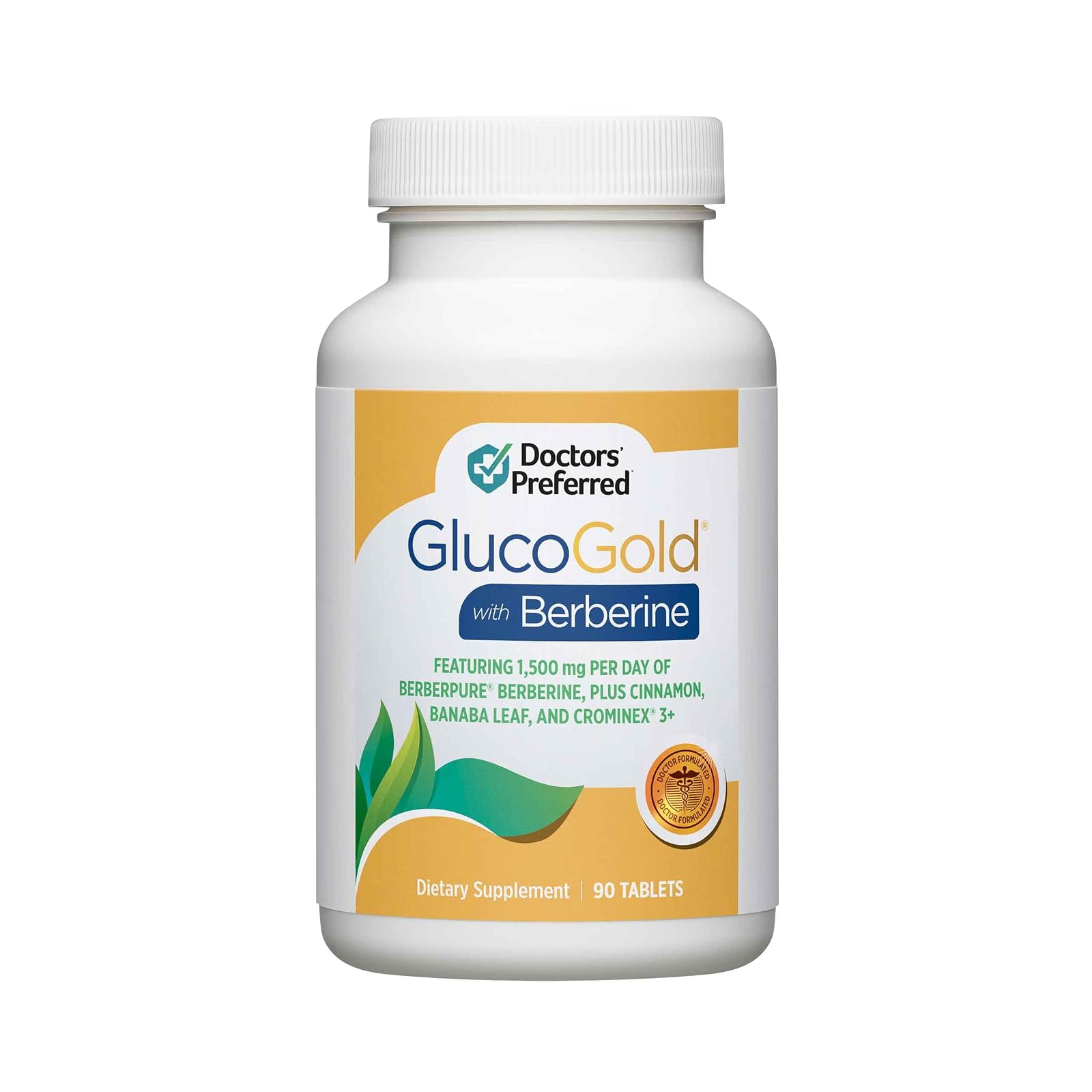 Doctors' Preferred GlucoGold cinnamon tablets