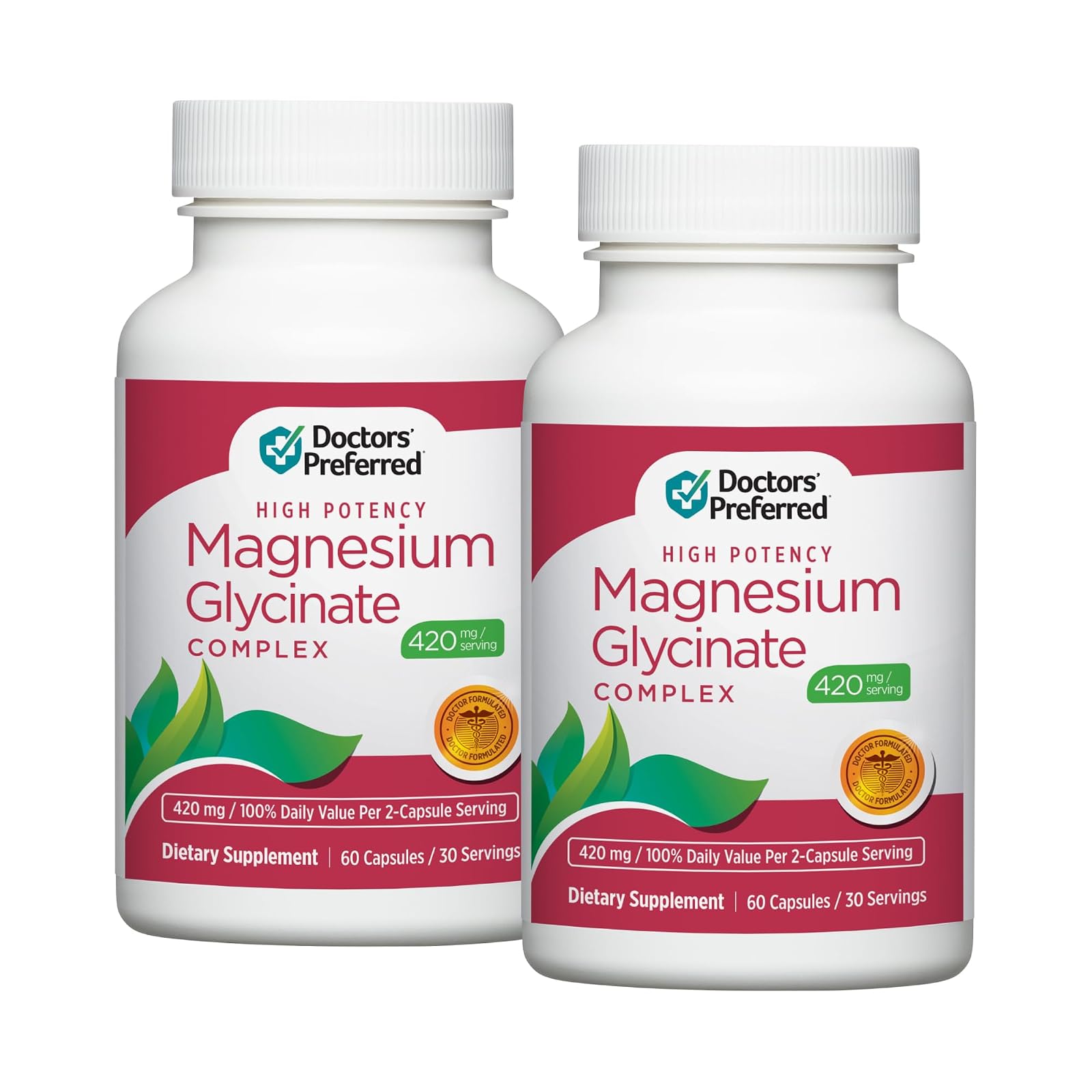 Doctors' Preferred magnesium glycinate capsules