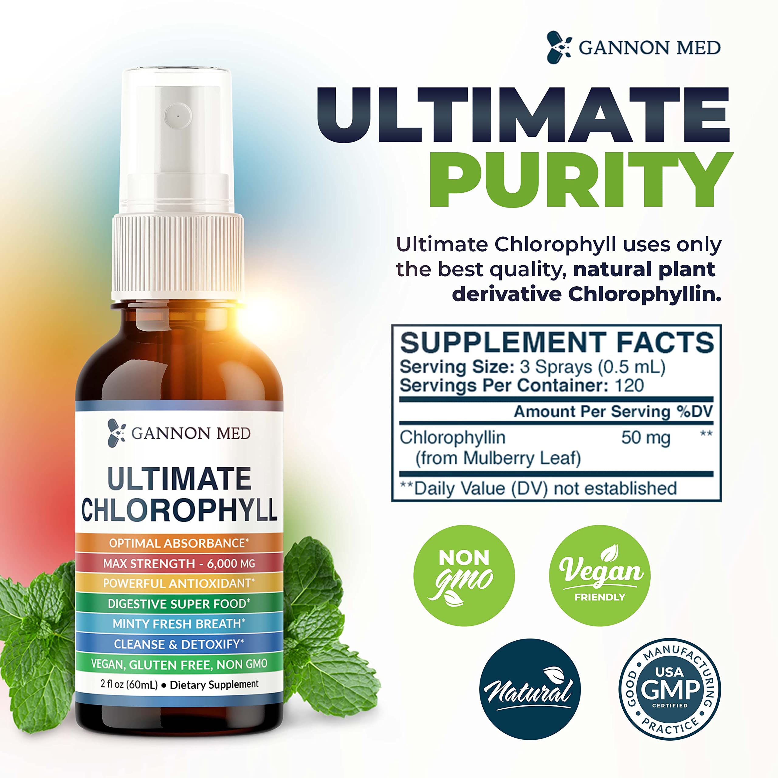 does chlorophyll have iron benefits