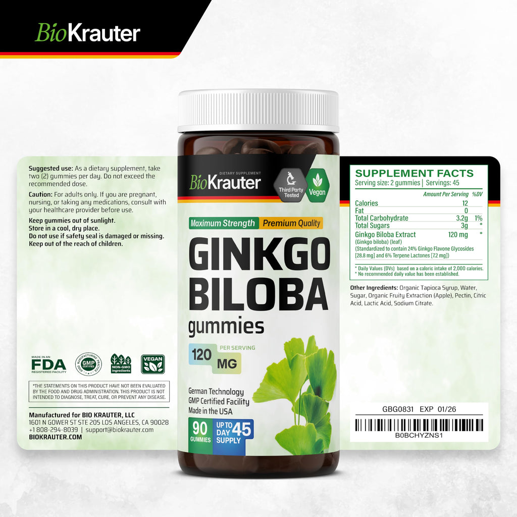 does ginkgo biloba work for brain function