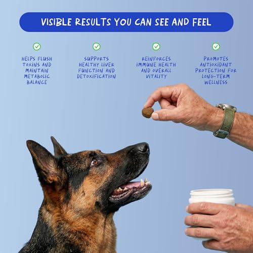 Dog liver support supplement