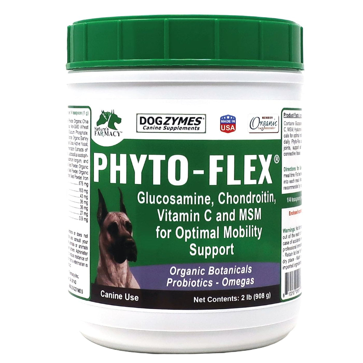 Dogzymes glucosamine joint support