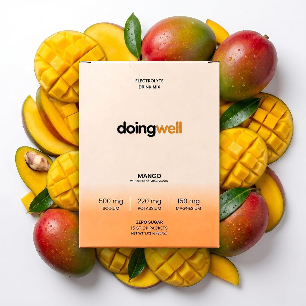 doingwell organic mango electrolytes powder