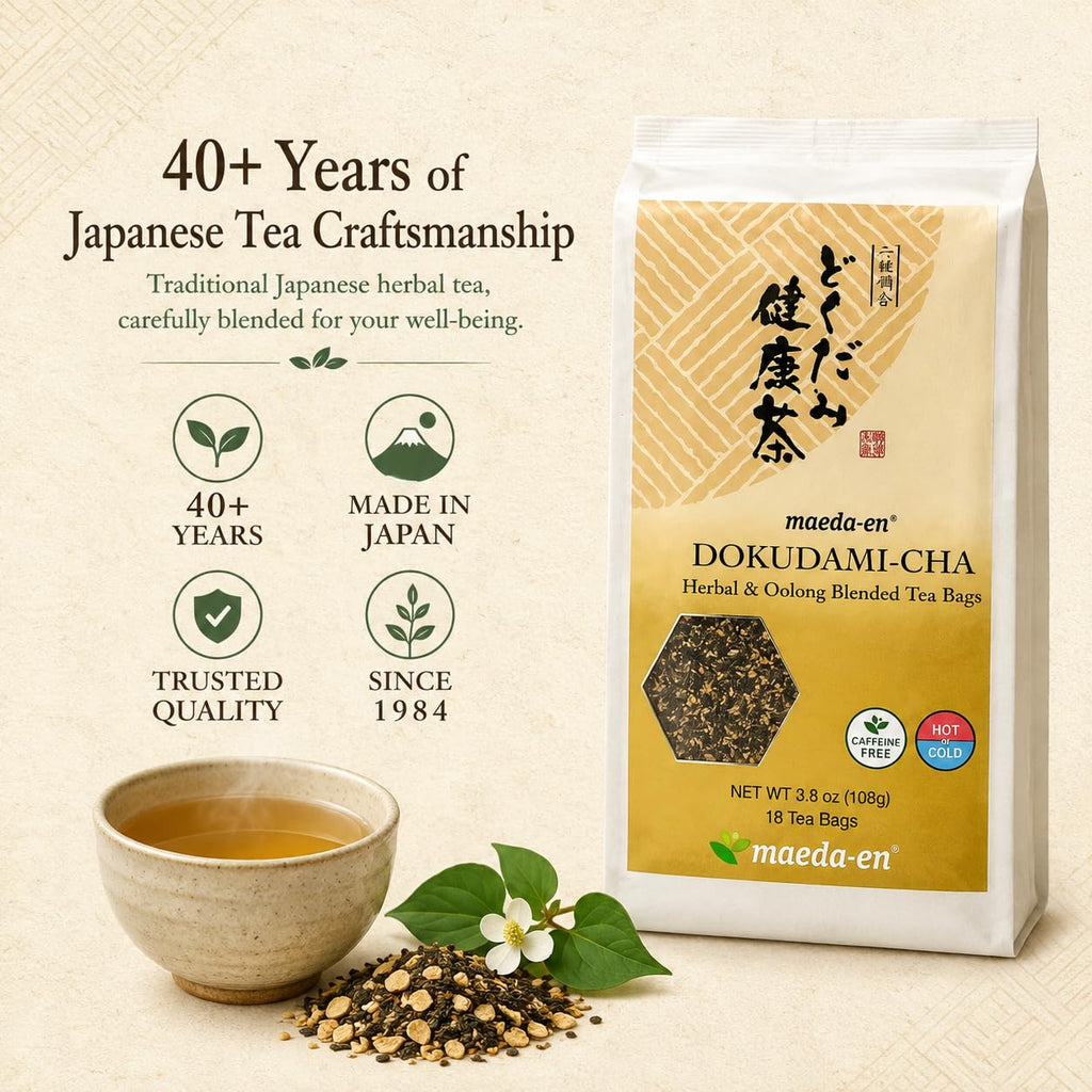 Dokudami-cha tea for wellness