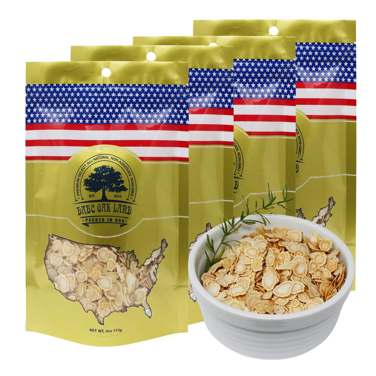 DOL American ginseng slices for wellness