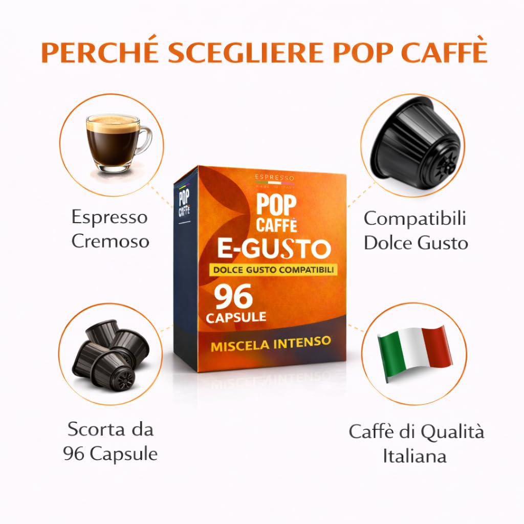 DOLCE GUSTO compatible capsules for convenience
