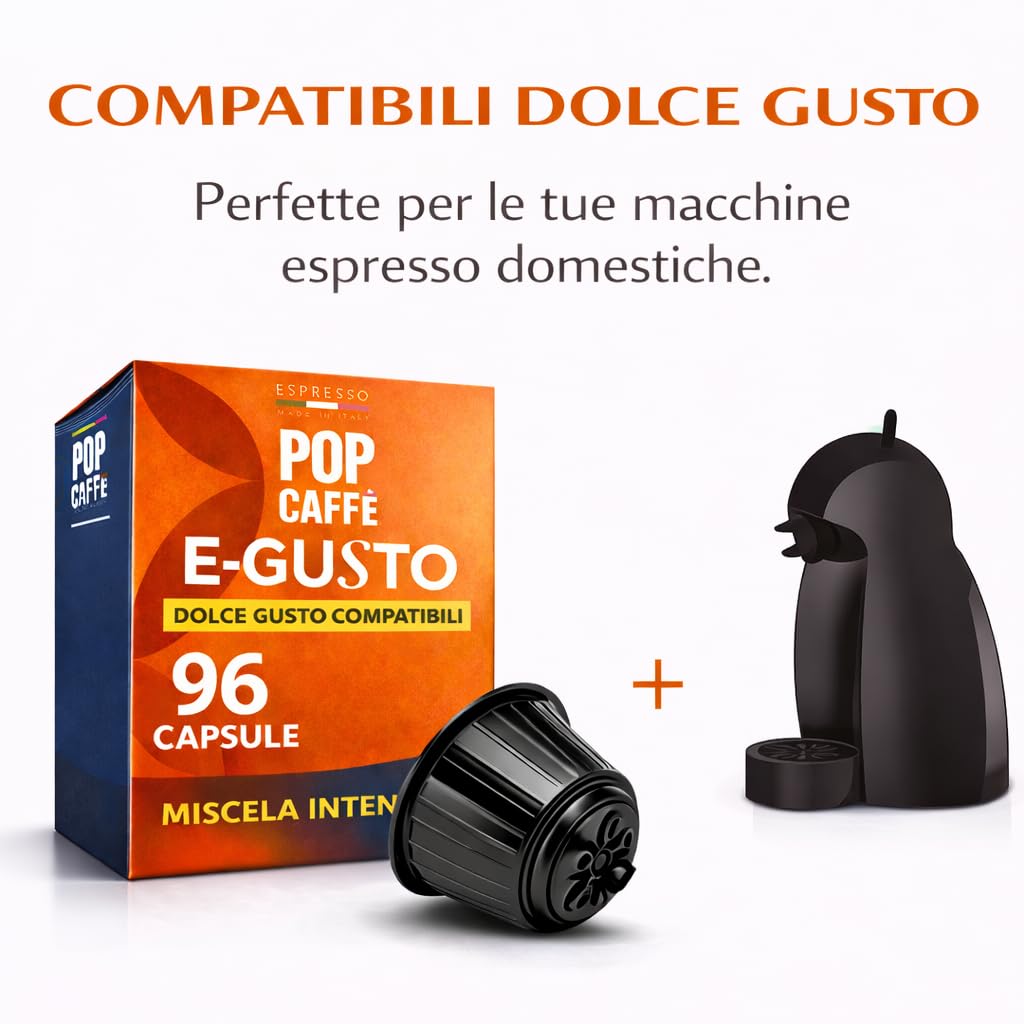 DOLCE GUSTO compatible capsules for energy