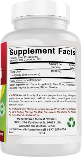 dong quai capsules for immune support