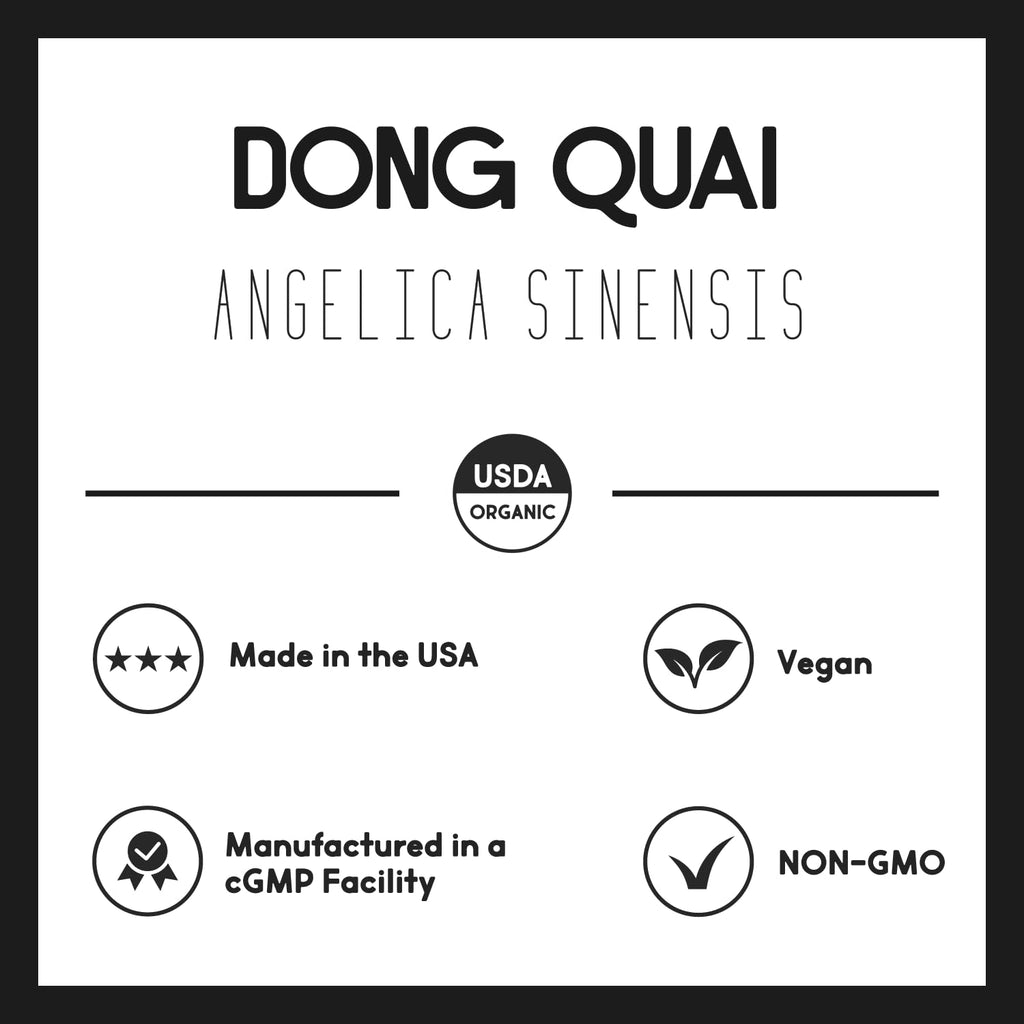 Dong Quai capsules for overall wellness