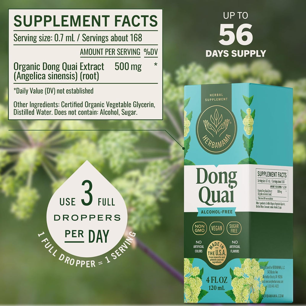 Dong Quai capsules for women's health