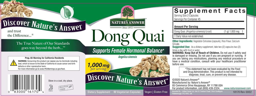 Dong Quai for women's health