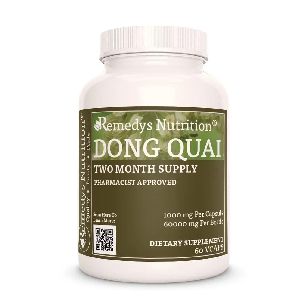 dong quai herbal supplement benefits