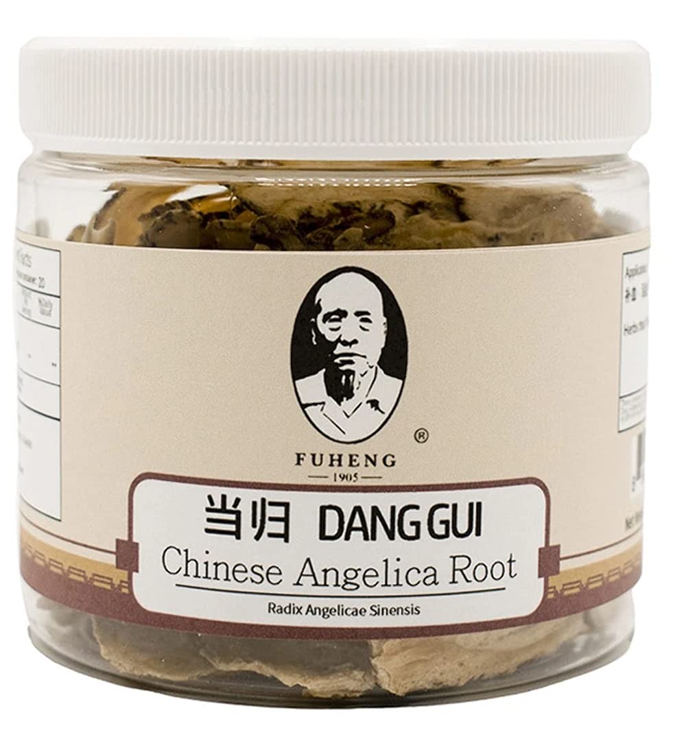 dong quai herbal supplement container