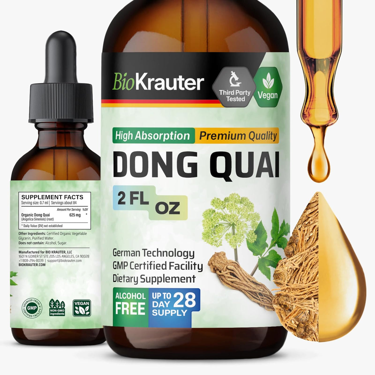 dong quai menopause relief drops