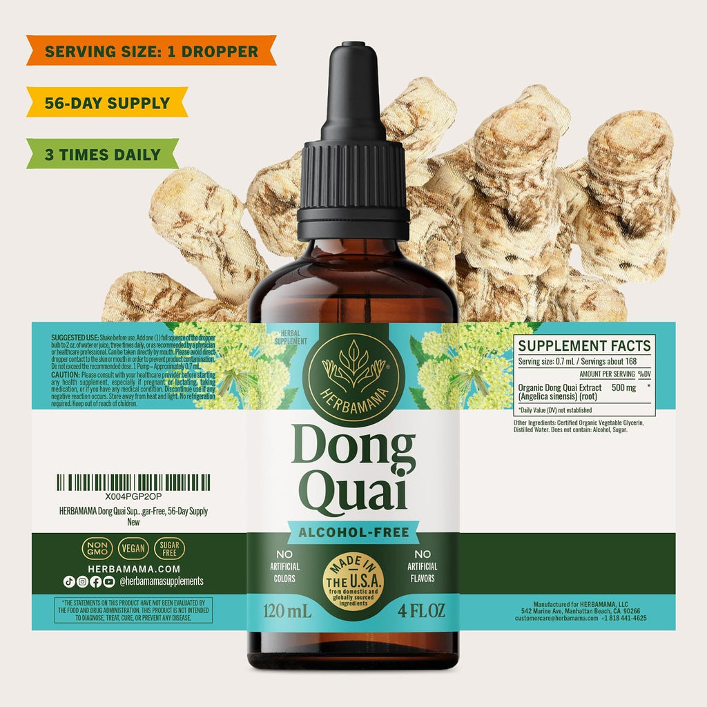 Dong Quai supplements for vitality