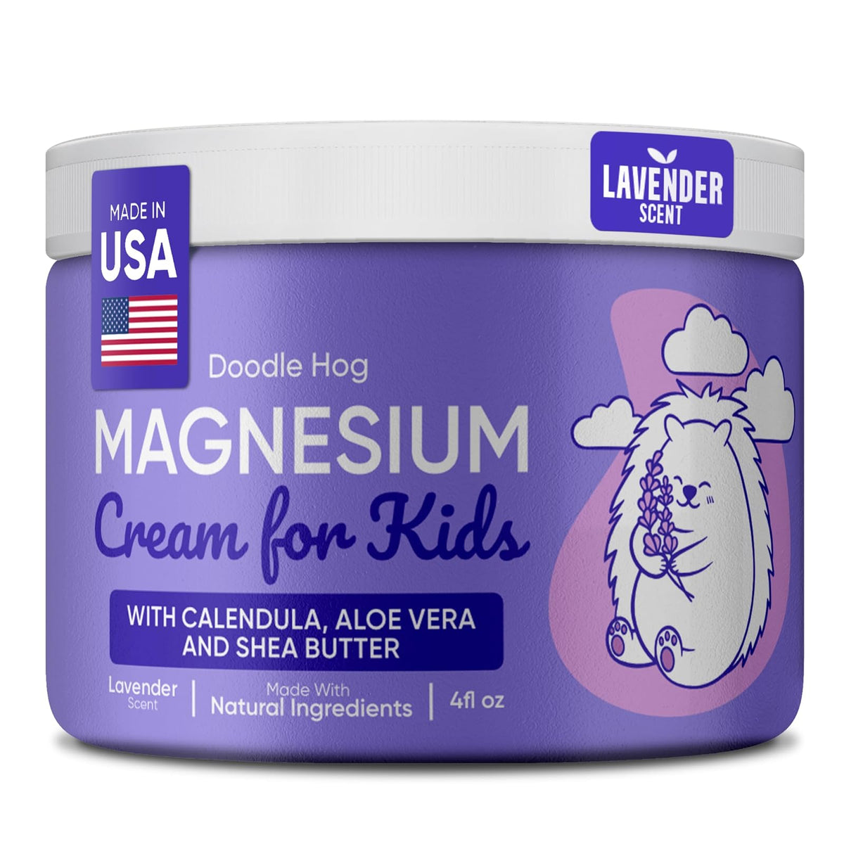 Doodle Hog magnesium cream for kids