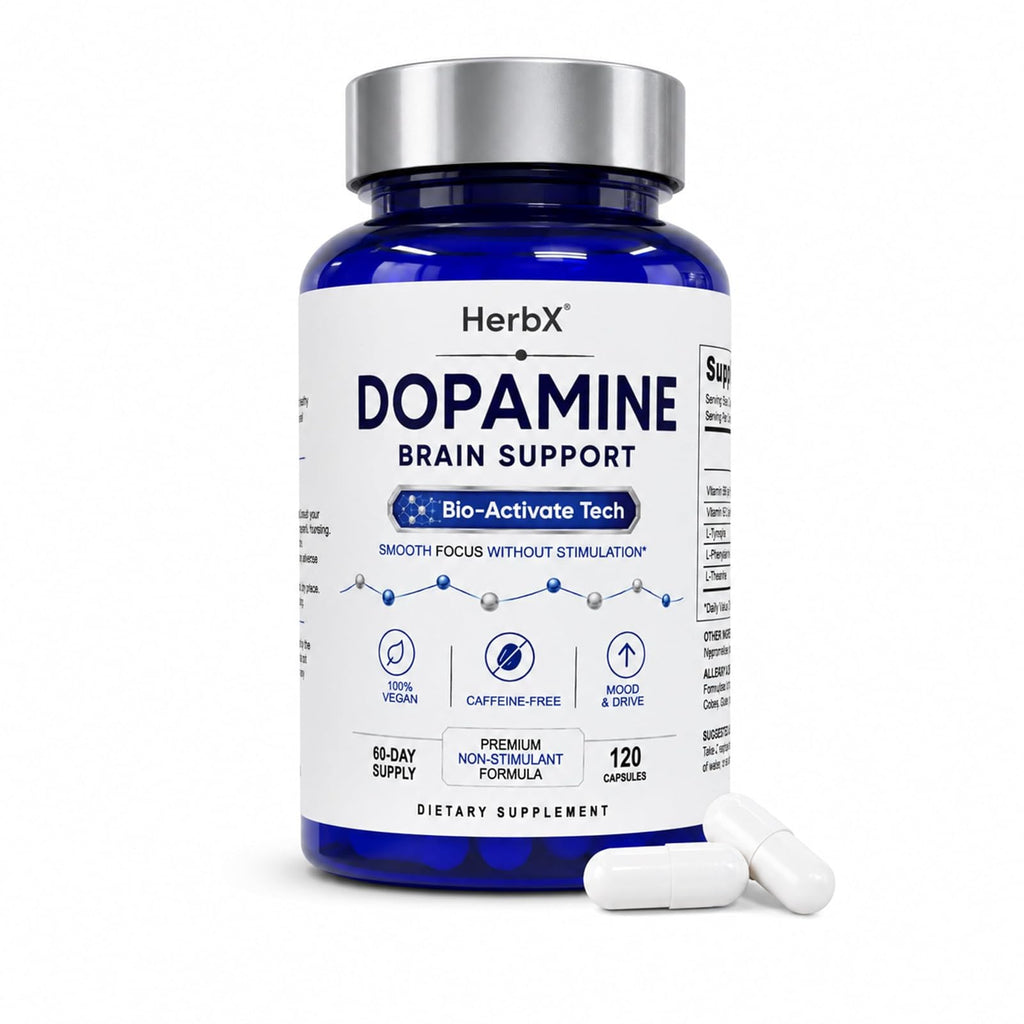 Dopamine brain food capsules