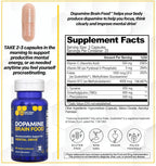 Dopamine capsules for enhanced concentration