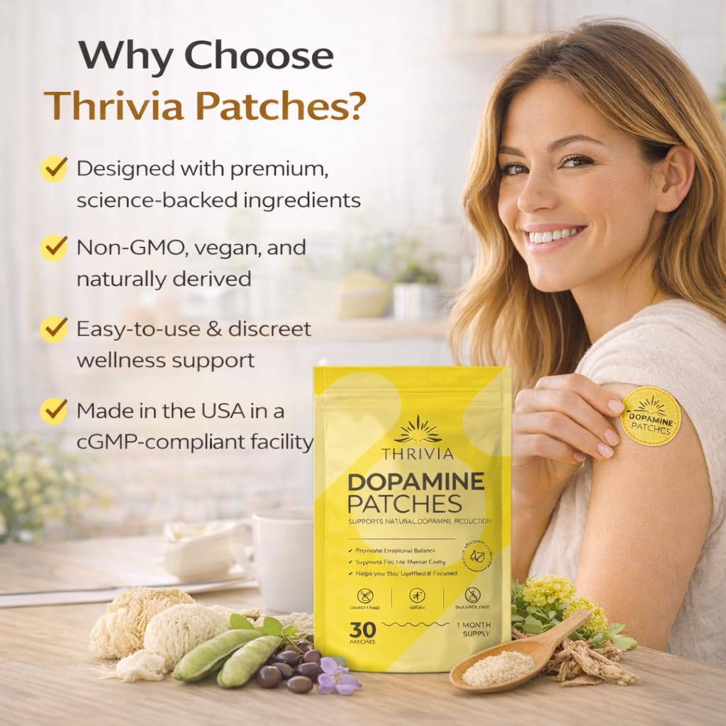 Dopamine Patches for emotional well-being