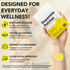 Dopamine patches for mental clarity
